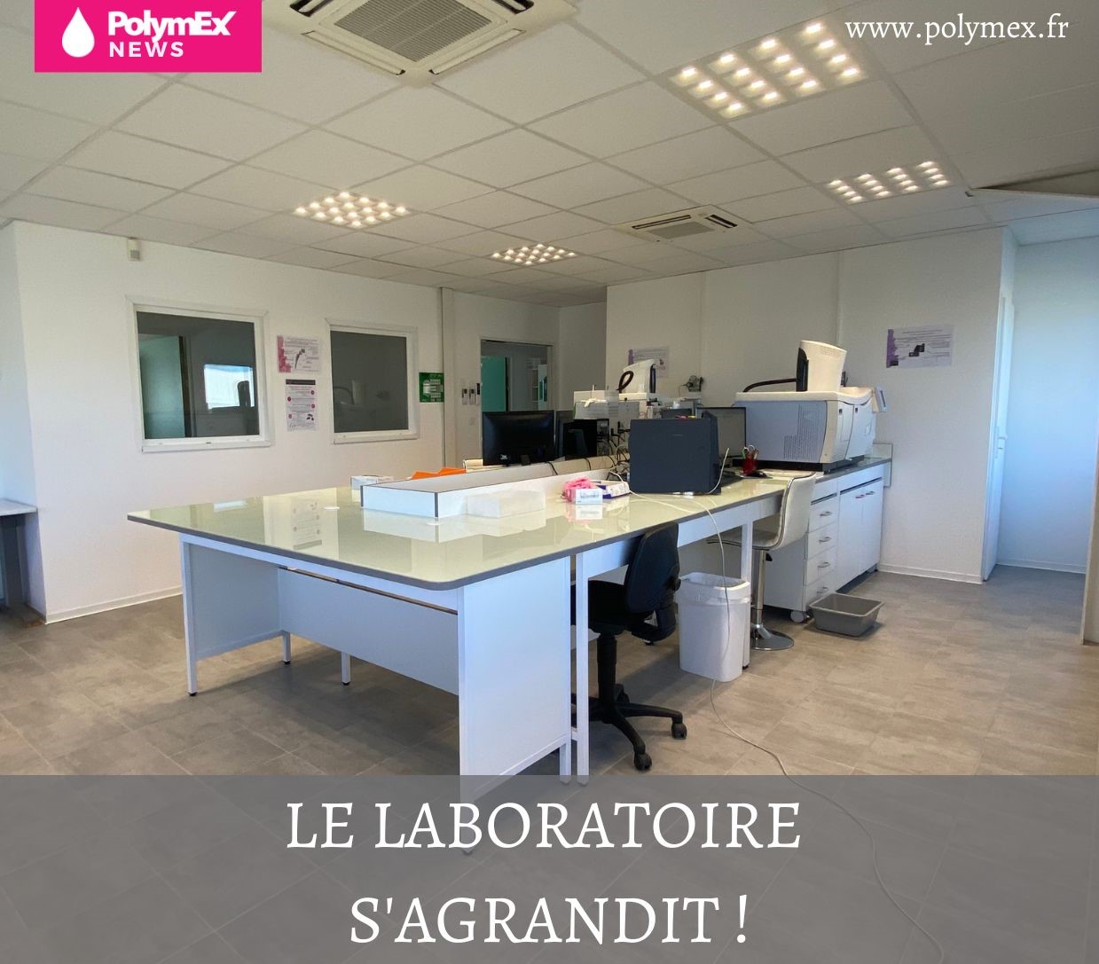 Le Laboratoire s’agrandit - Laboratoire d’analyse, d’étude et expertise ...