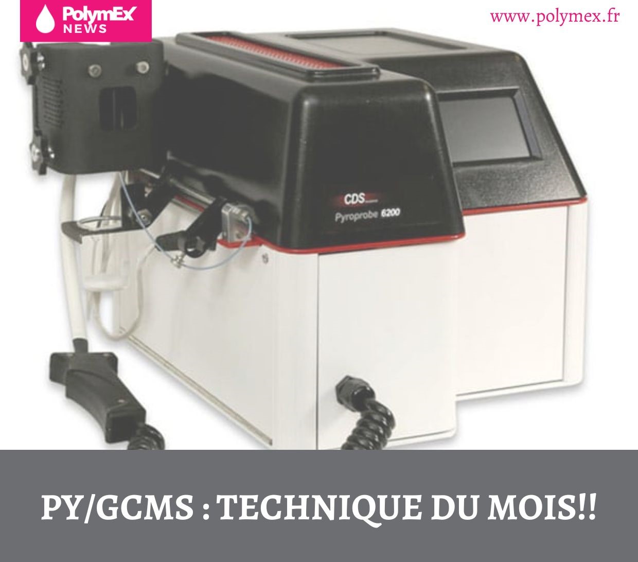 EMPLOYE DU MOIS CHEZ POLYMEX : LA PY/GCMS - Laboratoire d’analyse, d ...