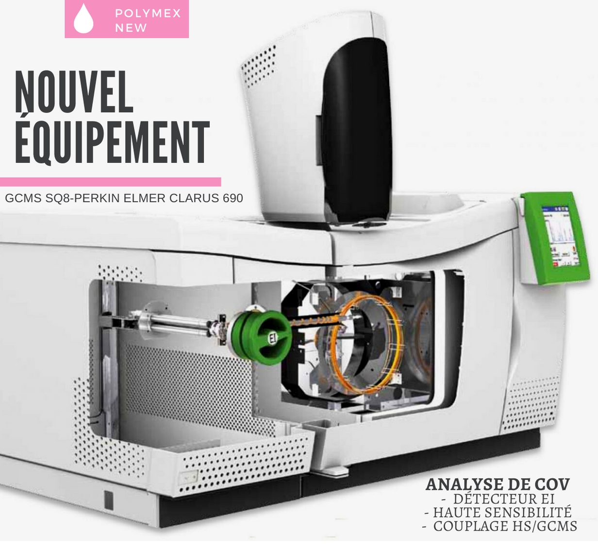 Nouvel équipement - Polymex New - Laboratoire d’analyse, d’étude et ...