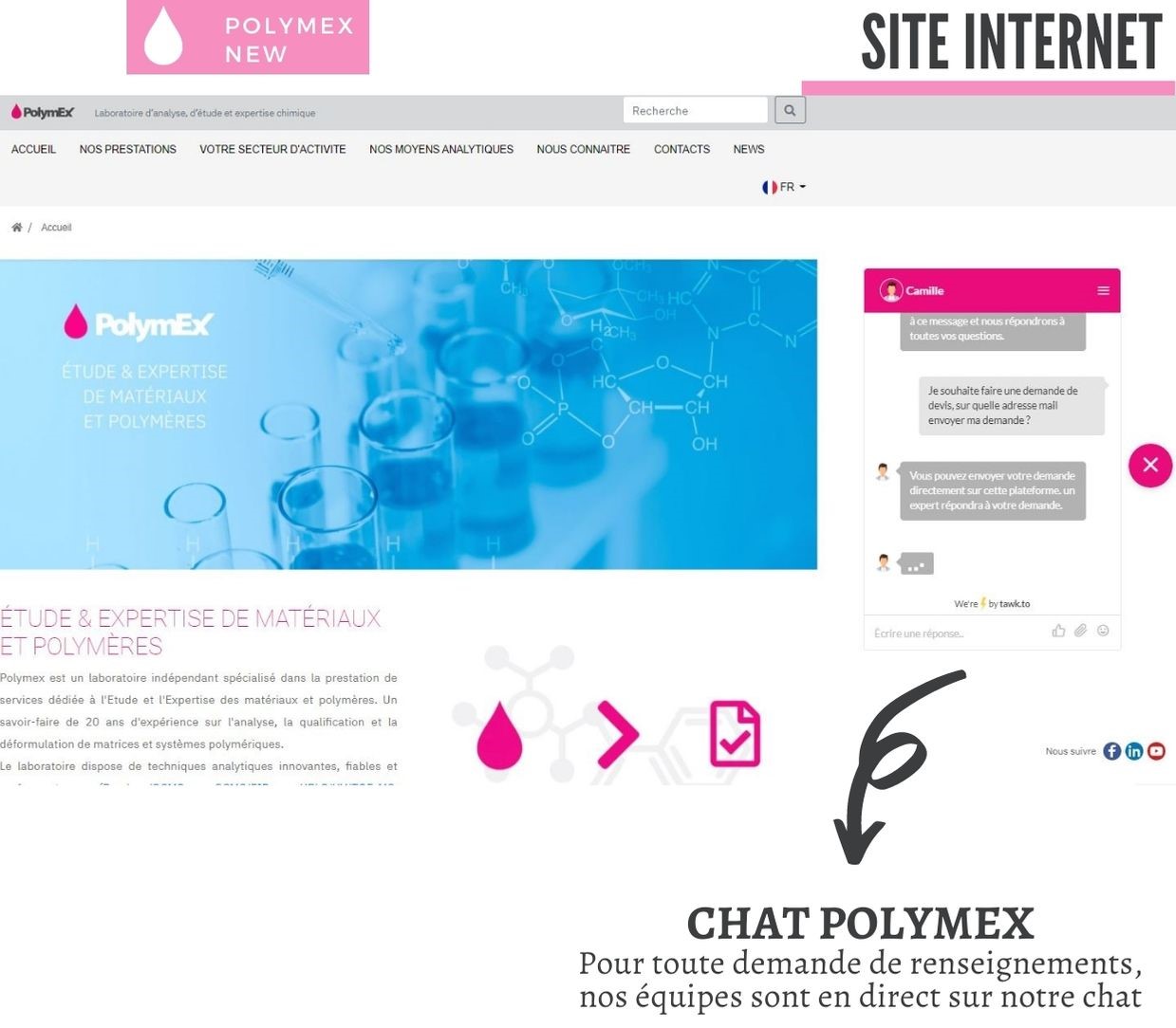 Polymex new - Stay connected - Laboratoire d’analyse, d’étude et ...